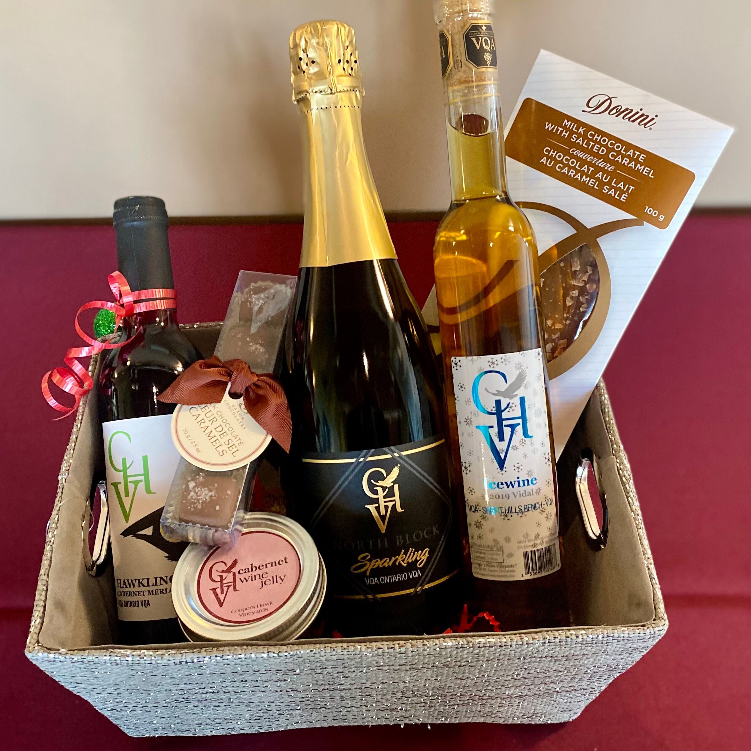 Celebration Gift Basket – Cooper's Hawk Vineyards